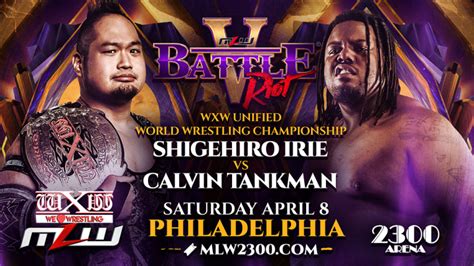 International Inter Promotional Championship Match Added To Mlw Battle