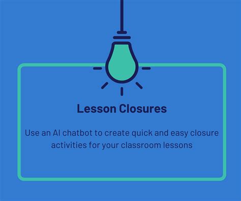 Closure Lesson Ideas