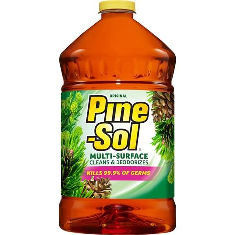 Pine Sol 1 Gallon Pleasant Pine Disinfectant Liquid All Purpose Cleaner At