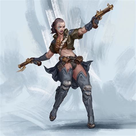 Rpg Character Class Gunslingerby Jordy Knoop