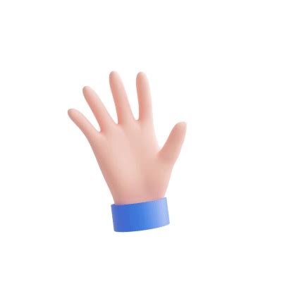 👋 Waving Hand 3d Royalty Free  Animated Sticker Free Png