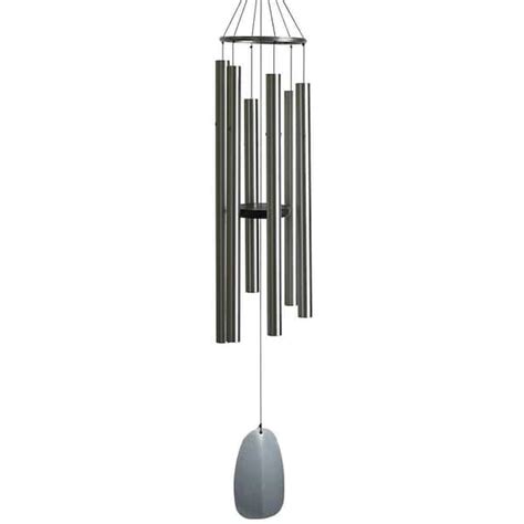 Woodstock Chimes Signature Collection Bells Of Paradise 54 In Silver