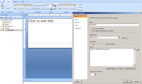 Ssrs Subreports Carl De Souza