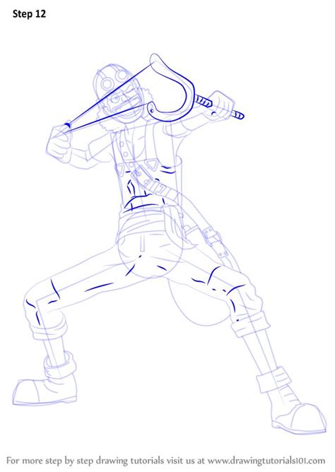 Learn How To Draw Usopp From One Piece One Piece Step By Step Drawing Tutorials Drawings