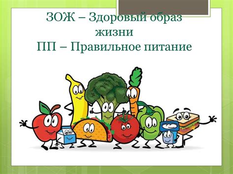 Здоровый образ жизни Правильное питание презентация онлайн