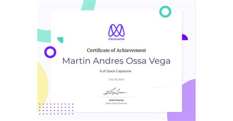 martín ossa on linkedin microverse final capstone module martin