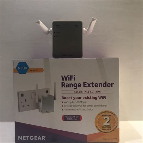 Netgear EX2700 N300 1 Port Essentials Edition WiFi Range Extender Computers Tech Parts