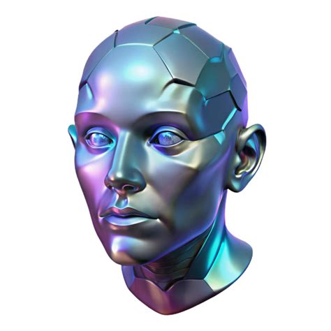 Impressive Rustic A Holographic Projection Of A Human Face Original 60335182 Png