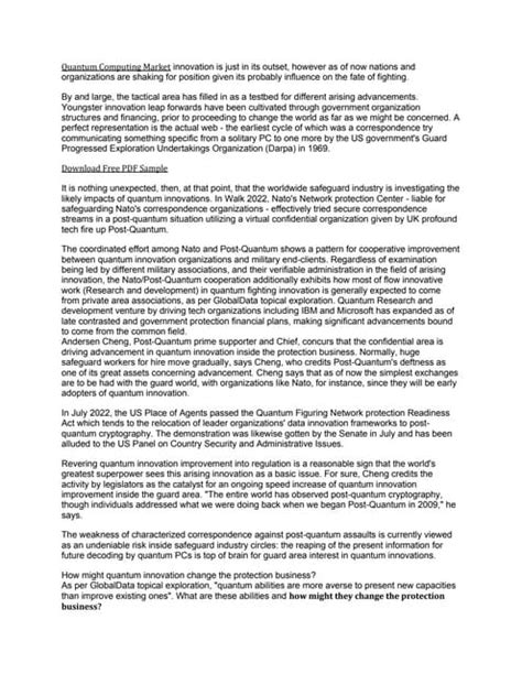 Quantum Computing Thematic Research Pdf