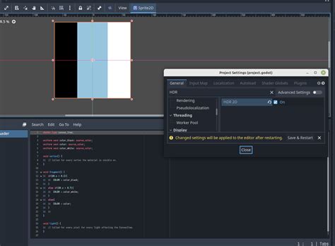 Using Vec4 Values In Canvasitem Shaders Appear Washed Out When 2d Hdr Is Active · Issue 84989