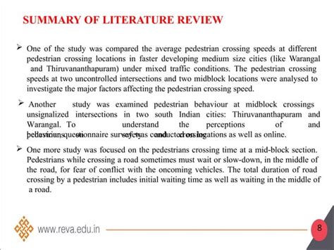 Pedestrian Crossing Behavior At The Roads Pptx