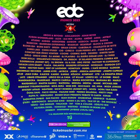 Festival Edc México Lineup Completo Fecha Y Precios Para El 2023 Infobae