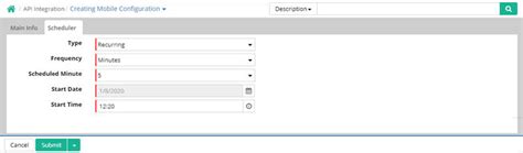 Blank Database Configuration Process