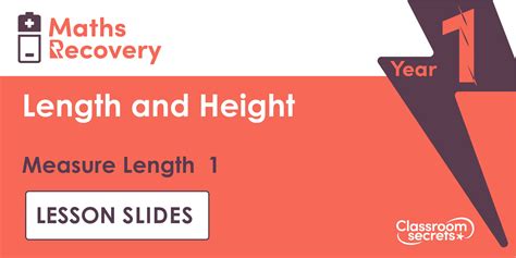 Year 1 Measure Length Using Objects Lesson Slides Resource Classroom Secrets