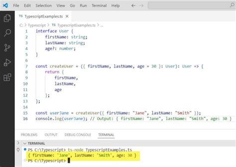 How To Set Default Values In Typescript Interfaces