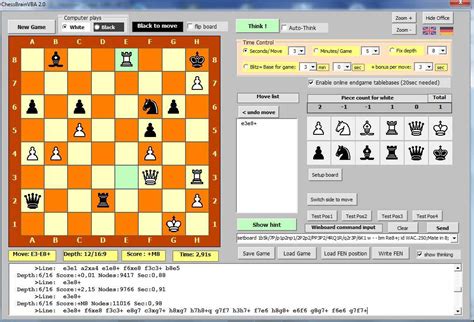 Schachcomputer Auf Excel Mit Vba Programmieren Microsoft Excel Schach