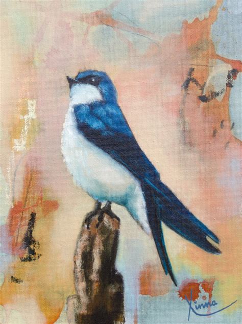 Swallow By Kristina Ingvarsson Oil Painting Ugallery