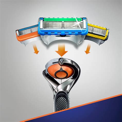 Gillette Fusion Proglide Mens Razor With Flexball Handle Technology