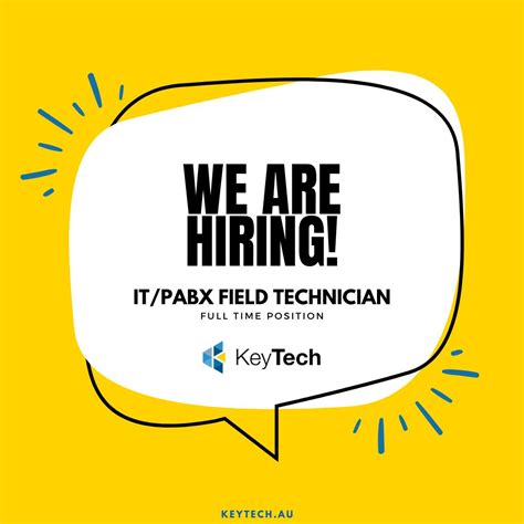 Keytech On Linkedin Fieldtechnician Career Team Seekingtechnicians Jobopening…