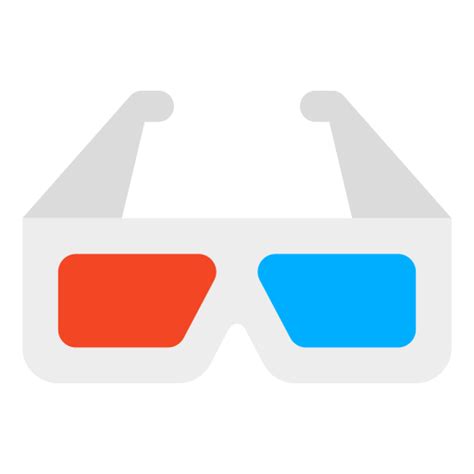 3d Glasses Free Cinema Icons