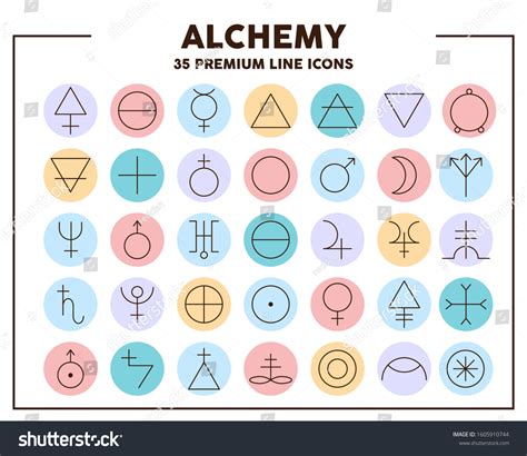 Hermetic Symbols Vector