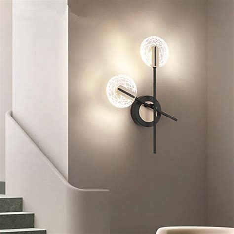 1 Ljus Söt Led Vägglampa Nyhet Design Modern Inomhus Vägglampor Vardagsrum Sovrum Akryl
