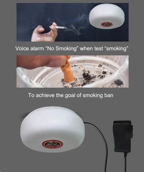 Smart Smoke Detectors Wifi Smoke Detector Cigarette Smoking Detector Vapes Cigarette Smoking