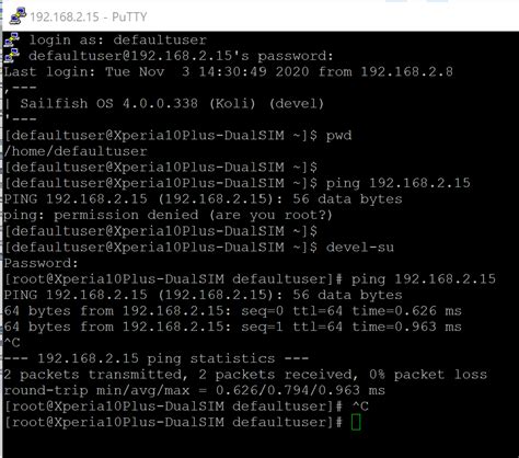 Ssh And Scp Windows Sailfish Os Documentation