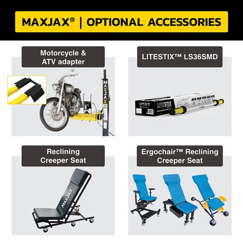 M7k 110v Portable Two Post Garage Lift Maxjax M7k Lift Portable Two
