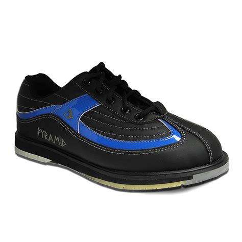 Mens Ra Ss Bowling Shoe Black Blue Pyramid Bowling