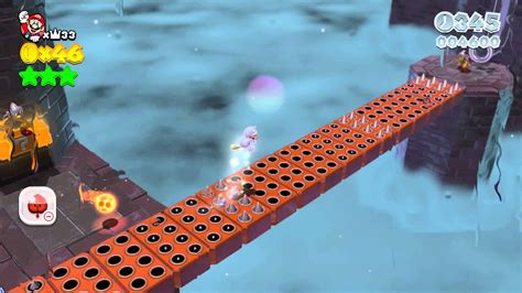 Super Mario 3d World 11 11 Spiky Spike Bridge Sneak Youtube