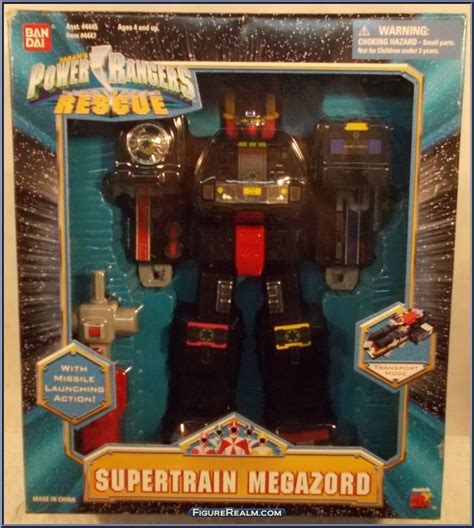 Power Rangers Lightspeed Rescue Supertrain Megazord