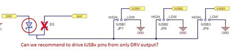 Bq24266 Drive Iusbx Pins From Only Drv Output Power Management Forum Power Management Ti