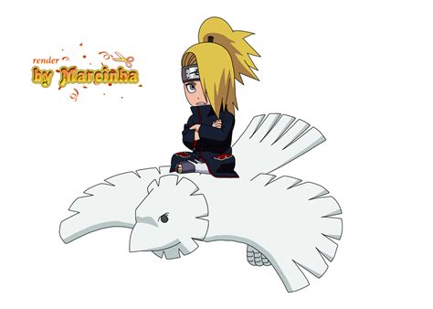 Render Chibi Deidara By Marcinha20 On Deviantart