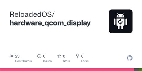 GitHub ReloadedOS Hardware Qcom Display