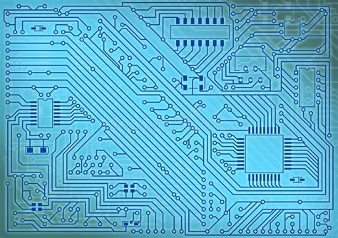 Microcircuit Technology Stock Illustration Illustration Of Computer