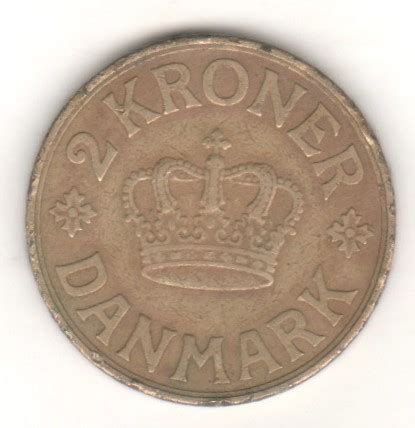 Denmark 2 Kroner 1939 Vf