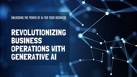 Generative Ai In Erp Transforming Business Operations