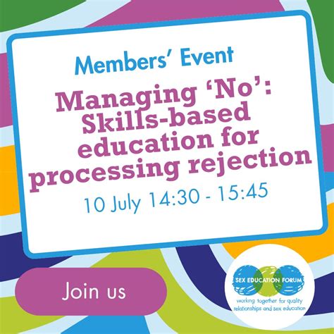 Did You Ever Learn About Rejection As Part Of Your Rse Sex Education