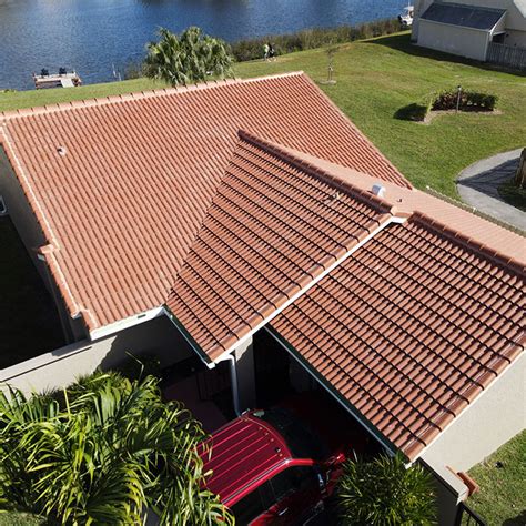 Barrel Tile Reroof In Delray Beach Florida Miw Roofing Projects