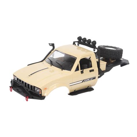 ประกอบ190mm ฐานล้อรถ Body Shell สำหรับ Wpl C14 C24 C24 1 1 16รถ Rc อุปกรณ์อะไหล่ Th