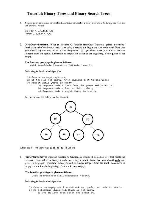 Tutorial Binary Tree Sdfdsfsfsf Tutorial Binary Trees And Binary