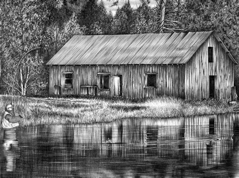 El Arte Es Su Máxima Expresión Dibujos De Paisajes A Lápiz