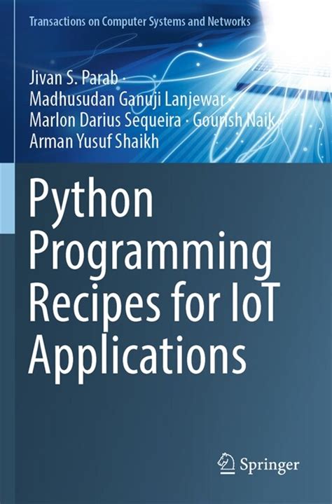 알라딘 Python Programming Recipes For Iot Applications Paperback 2023