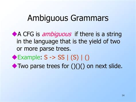 PPT Parse Trees PowerPoint Presentation Free Download ID 250271