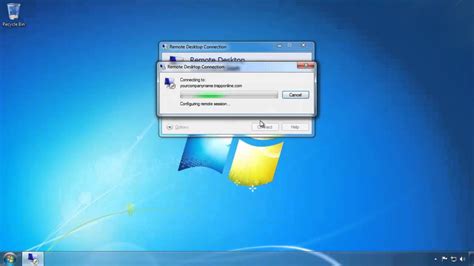 Windows Remote Desktop Connection Youtube