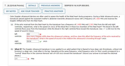 Solved Color Doppler Ultrasound Devices Are Often Used To