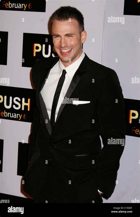 Chris Evans Los Angeles Premiere Of Push Held At The Mann Village Theatre Westwood California
