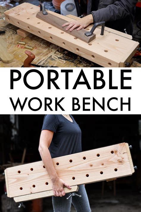 Portable Workbench — 3x3 Custom Portable Workbench Workbench Plans Diy Workbench