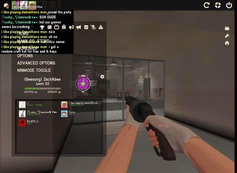 For Some Reason My Party Chat Blocks My Screen Does Someone Know How To Stop It R Tf